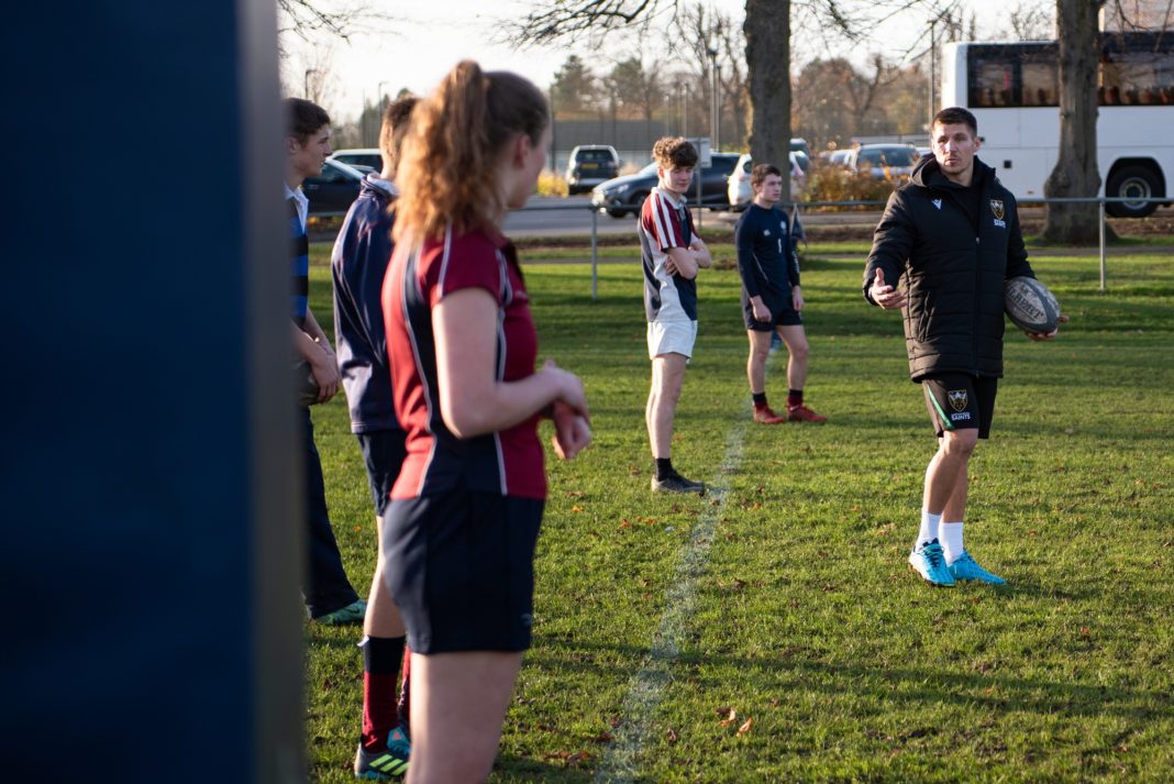 On the Pitch with Saints Player Piers Francis | Oundle School