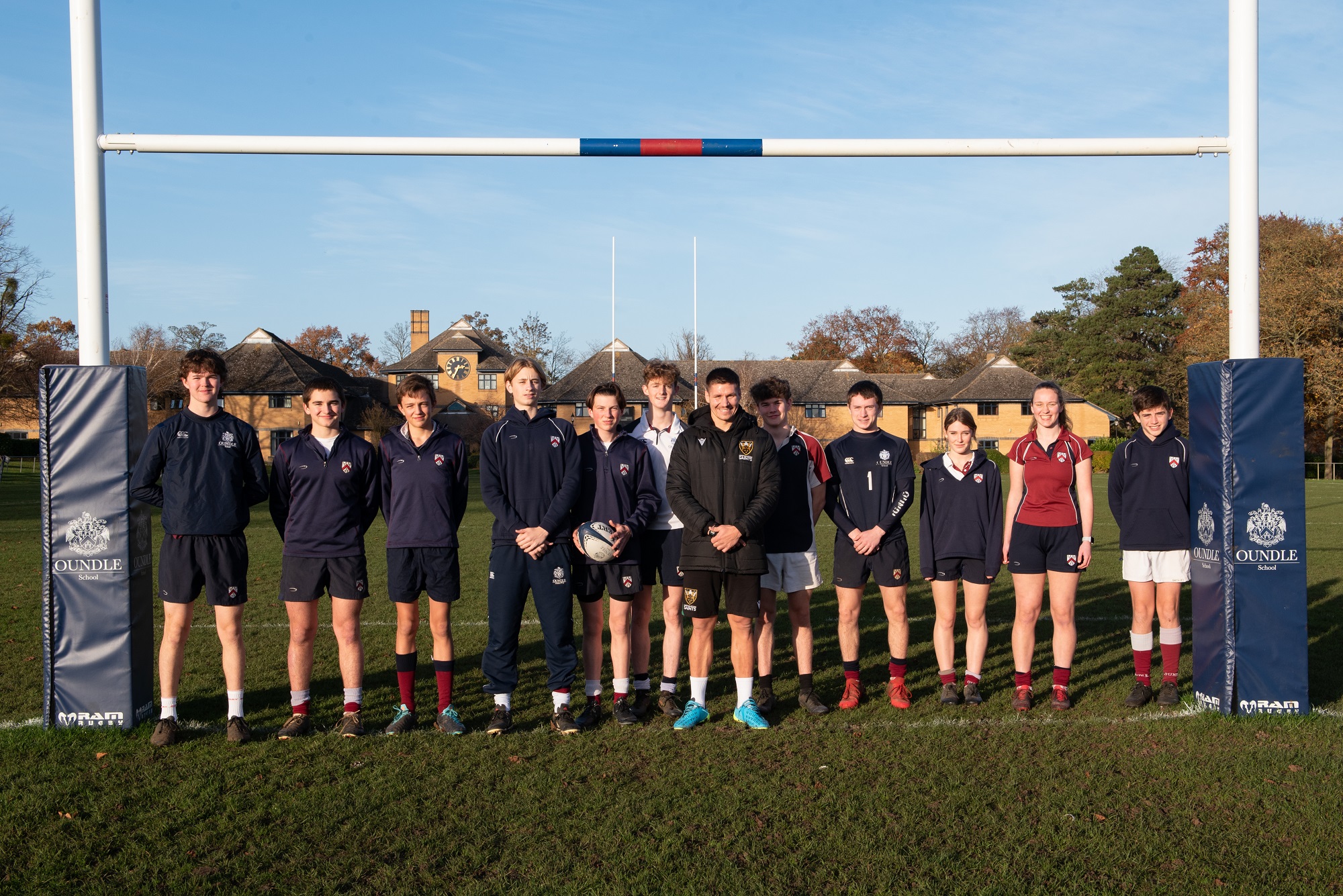 Oundle Rugby Partners with Saints | Oundle School