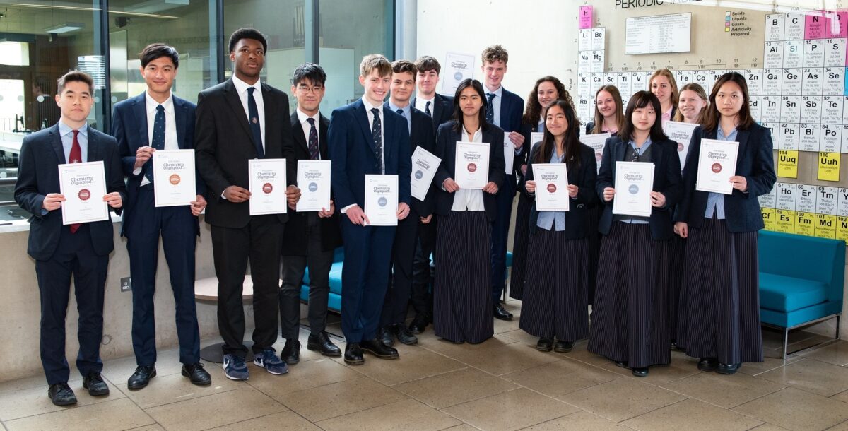 Pupils Achieve a Trove of Science Awards | Oundle School
