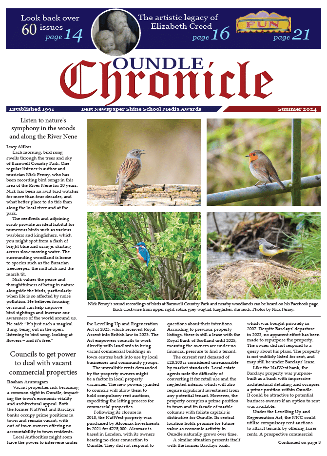 Publications Archive | Oundle School