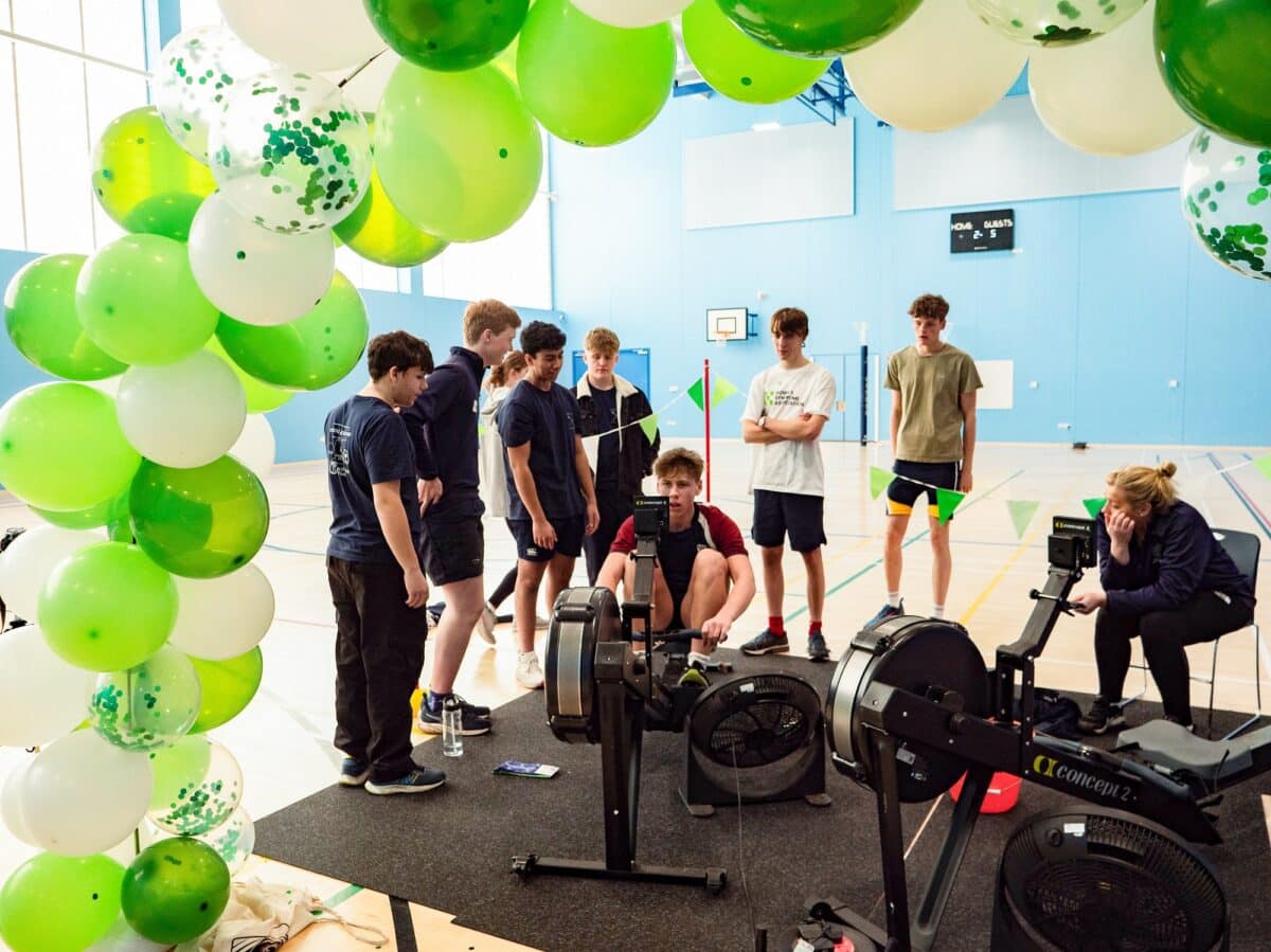 Smashing the 24-hour Indoor Rowing Thames Challenge | Oundle School