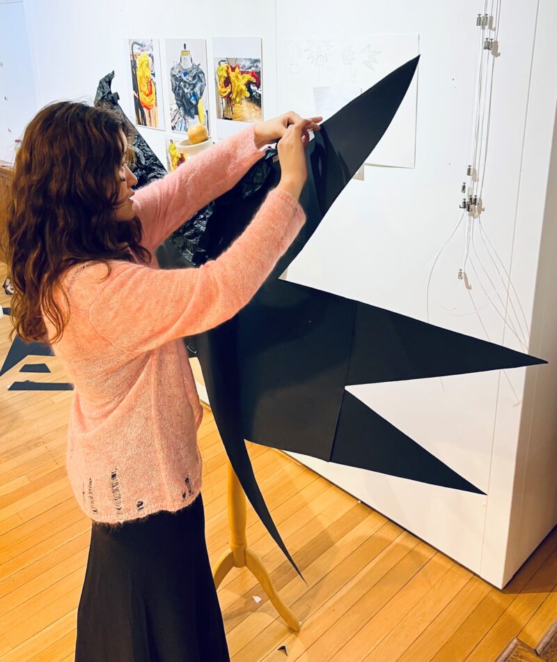 Weaving Threads in a New Exhibit at the Yarrow Gallery | Oundle School