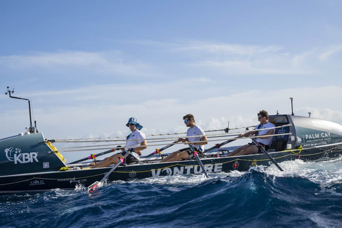 Team V3NTURE complete world's toughest row | Oundle School