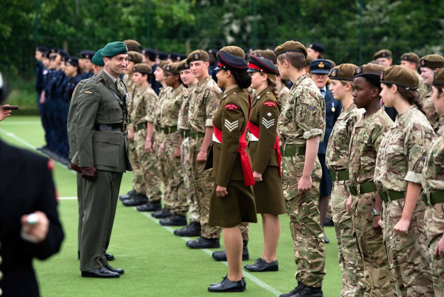 CCF Passing Out Parade Honours Dedication and Achievement | Oundle School