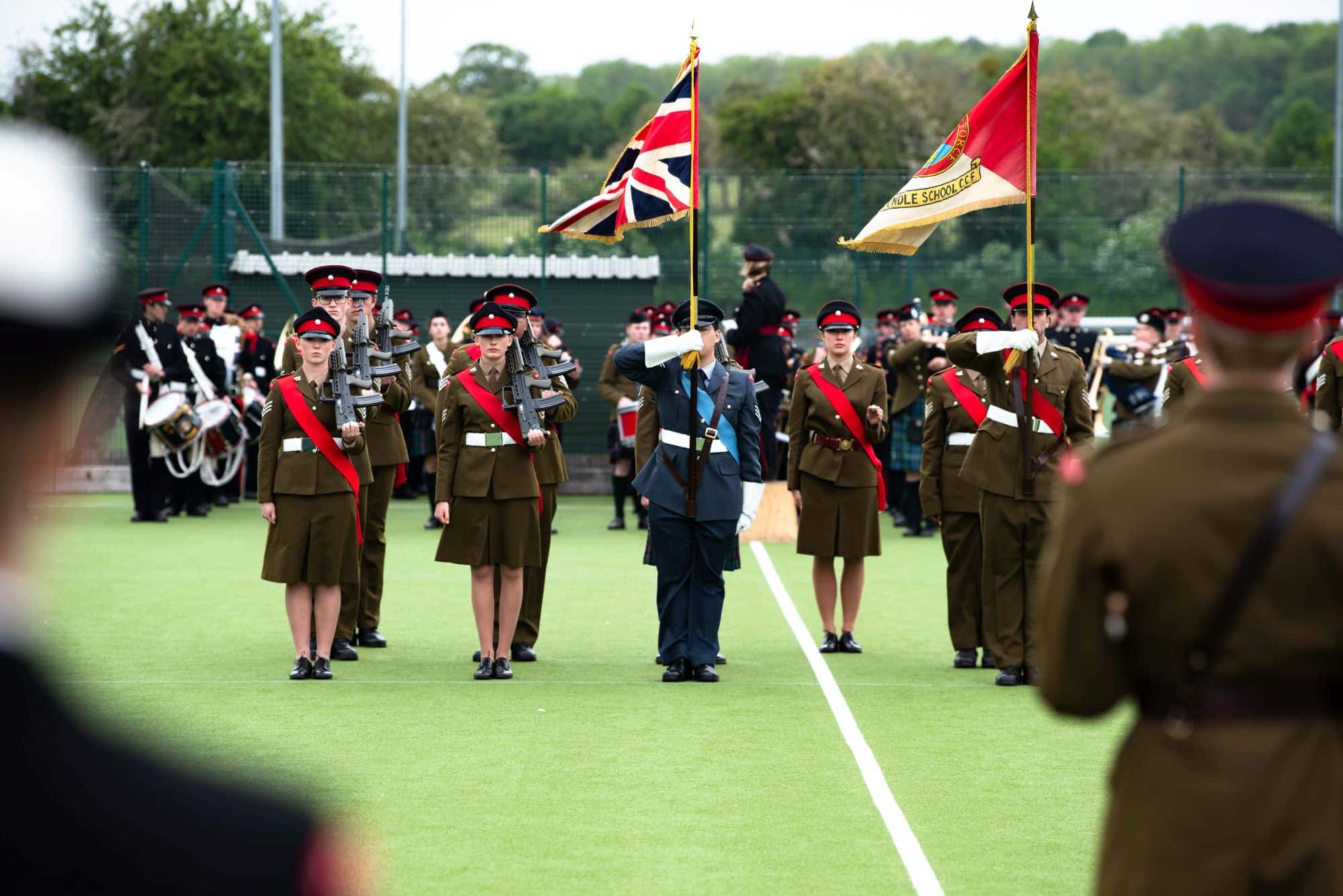 CCF Passing Out Parade Honours Dedication and Achievement | Oundle School